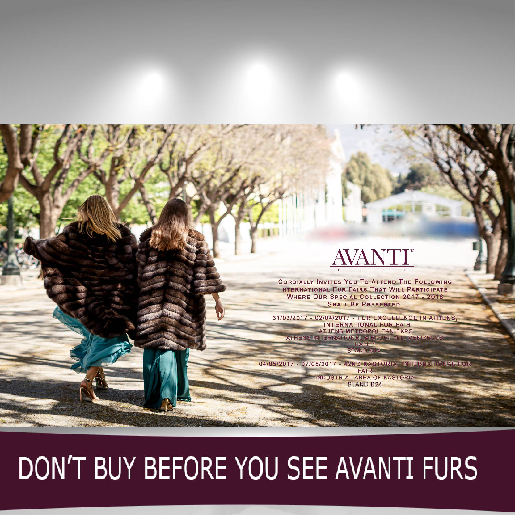 AVANTI FURS participates at the biggest Greek Fur Exhibitions! - Fur Blog